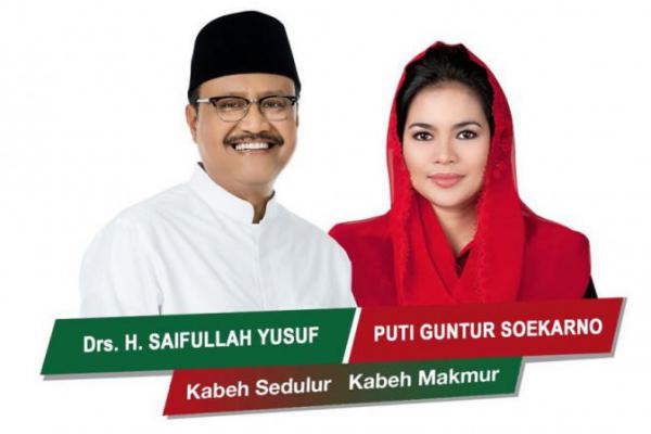PDI-P Resmi Rekom Puti Dampingi Gus Ipul, PKB: Selamat PDI-P Resmi Rekom Puti Dampingi Gus Ipul, PKB: Selamat